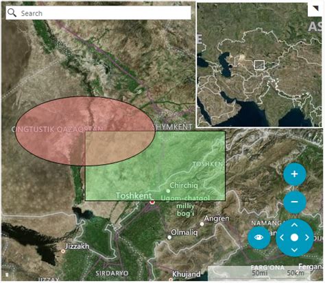 How To Create Rectangle And Ellipse Shapes In Radmap Telerik Ui For Winforms