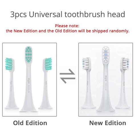 Original Suitable For Xiaomi Mijia Electric Toothbrush Head Pcs For T T Smart Sonic