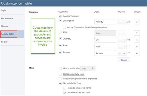 How To Customize Invoice In QuickBooks Online Minute Bookkeeping