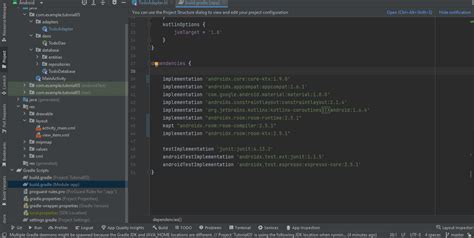 When I Try To Build The Project In Android Studio Kotlin Im Unable