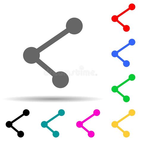 Communications Multi Color Style Icon Simple Thin Line Outline Vector Of Web Icons For Ui And