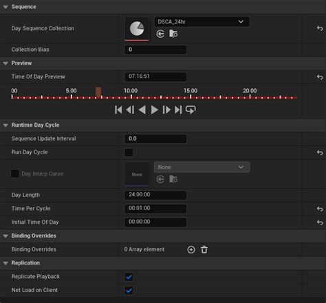 Day Sequence Time of Day Plugin for Unreal Engine | Unreal Engine 5.5 Documentation | Epic ...