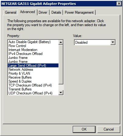 Disable Tcp Offload Pixelbath