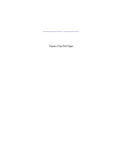 2020 Pos Tagging For Amharic Text A Machine Learning Approach Pdf