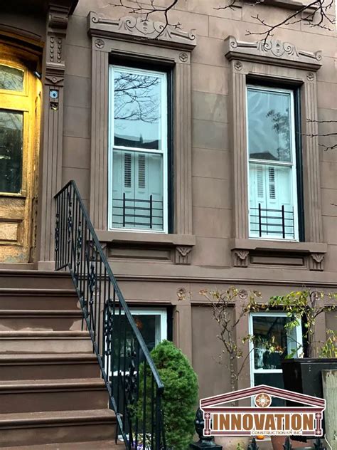 Bedford Stuyvesant Brooklyn Brownstone Restoration Brownstone Brick