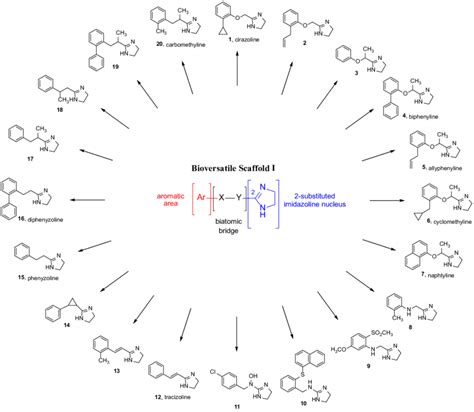 Chemical Structures Of Compounds 1 20 Sharing The Common Scaffold I