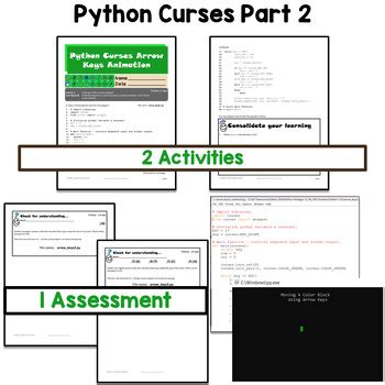 Using Arrow Keys And Animation In Python Curses Editable Resource Package