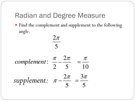 Ppt Radian And Degree Measure Powerpoint Presentation Free Download Id 2325033