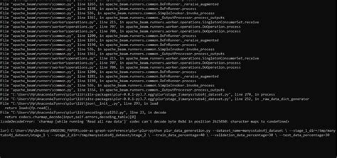 UnicodeDecodeError Query Issue 5 Google Research Plur GitHub
