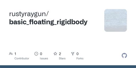 GitHub Rustyraygun Basic Floating Rigidbody