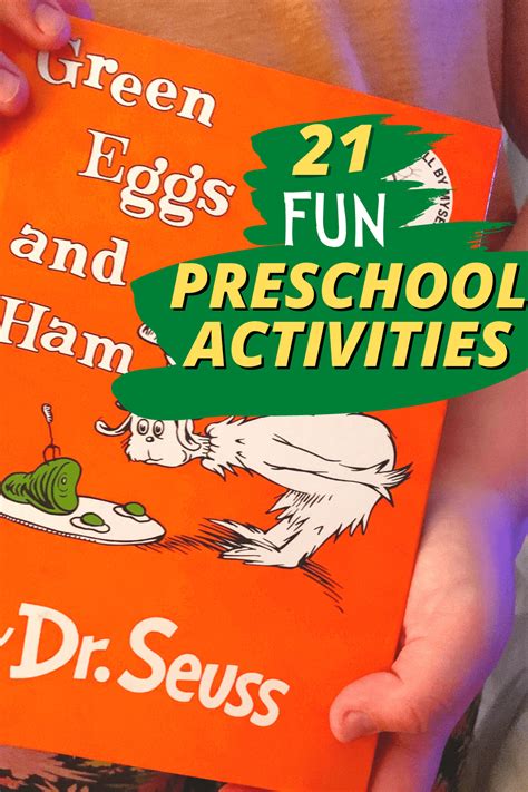21 Fun Green Eggs And Ham Activities For Preschool And Up