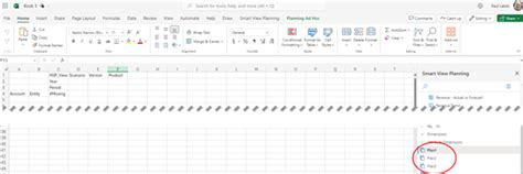 Smart View On Excel 365 Random Epm Notes