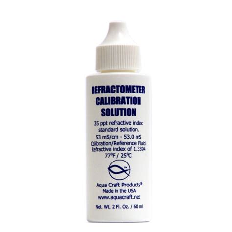 REFRACTONMETER Calibration Solution Aqua Craft