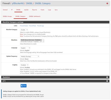 pfblockerng dnsbl categories not working netgate forum