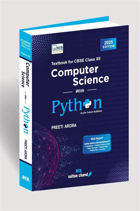 computer science with python 2025 edition for class 12 cbse