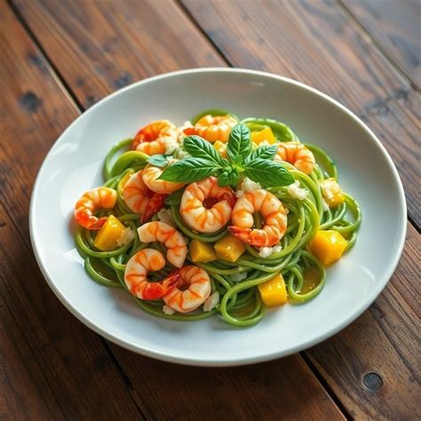 Tagliatelle Al Camarón Con Salsa Cremosa De Xoconostle Mr Cook