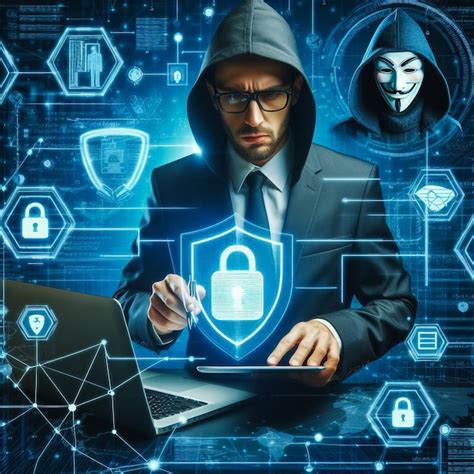 Premium Photo Cyber Security Data Protection Information Privacy Businessman Using Internet