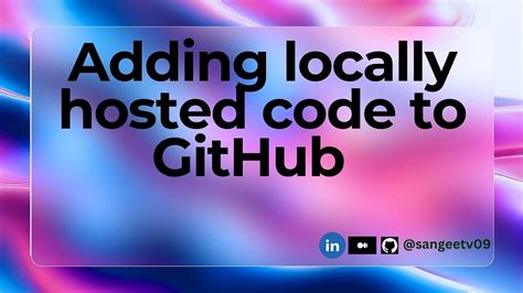 How To Push Local Git Repo To Remote Repo In Github By Sangeetha