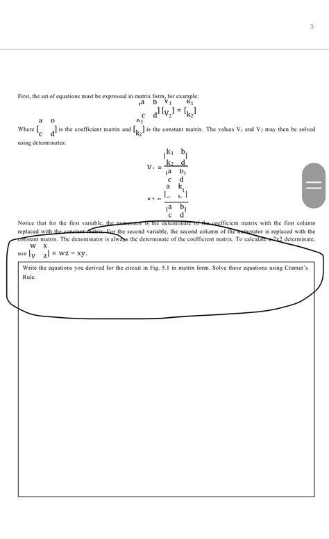 First The Set Of Equations Must Be Expressed In Chegg