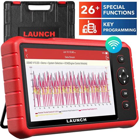 LAUNCH X431 CRP909X All System Car Diagnostic Scanner 26+ Reset ABS ...