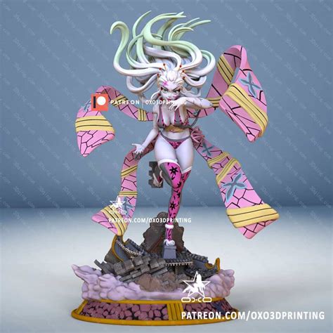 鬼灭之刃 堕姬 Daksfw And Nsfw 3d青柠