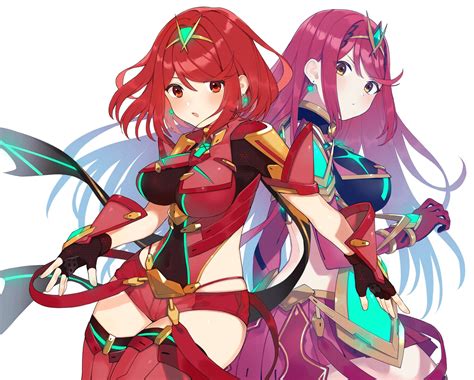 Pyra and Mythra by @kinagi0920 : r/Xenoblade_Chronicles