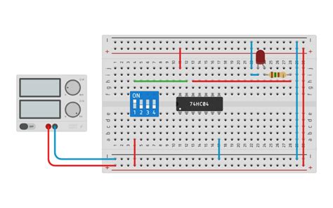 Circuit Design Lab 7 Ex 1 Tinkercad
