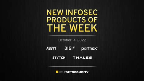 New Infosec Products Of The Week October 14 2022 Help Net Security