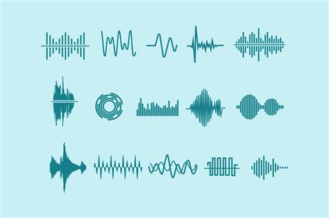 15 Audio Waveform Icons For Creative Projects