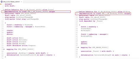 Abap Restful Application Programming Model [15] Travel Service Behavior Definition