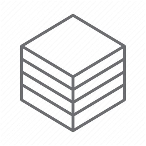 3d Shape Cube Rectangle Box Rectangular Shape Geometry Icon Download On Iconfinder