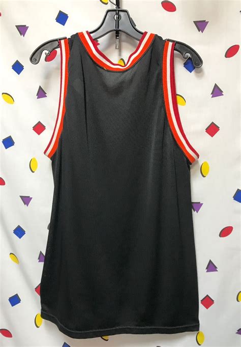 Blank Nba Logo Mesh Jersey Boardwalk Vintage