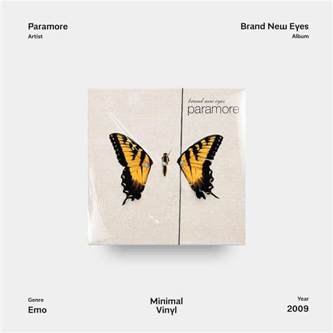 Paramore Brand New Eyes Album Cover