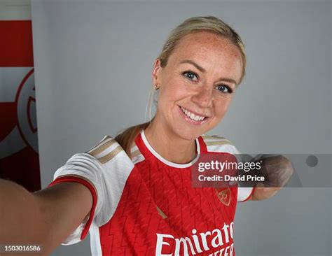 Sweden Defender Amanda Ilestedt Poses During A Photoshoot After News