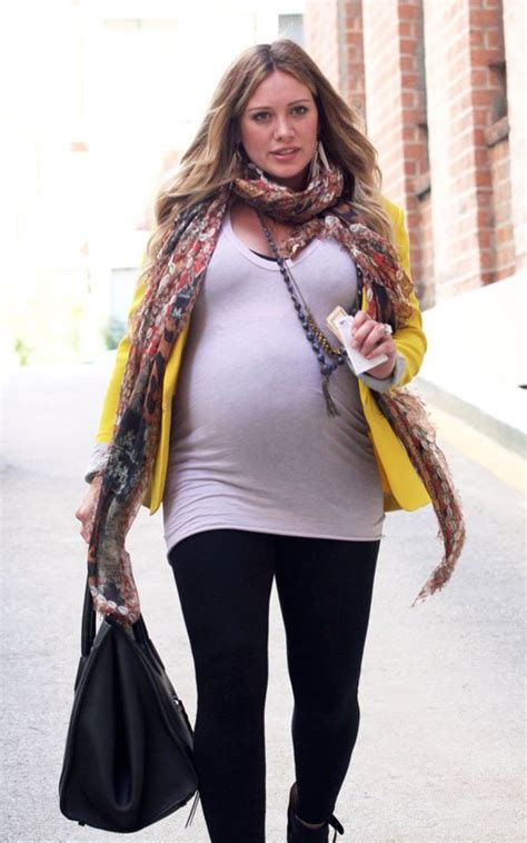 Hilary Duff Pregnant Photos ~ Hot Actress Picx