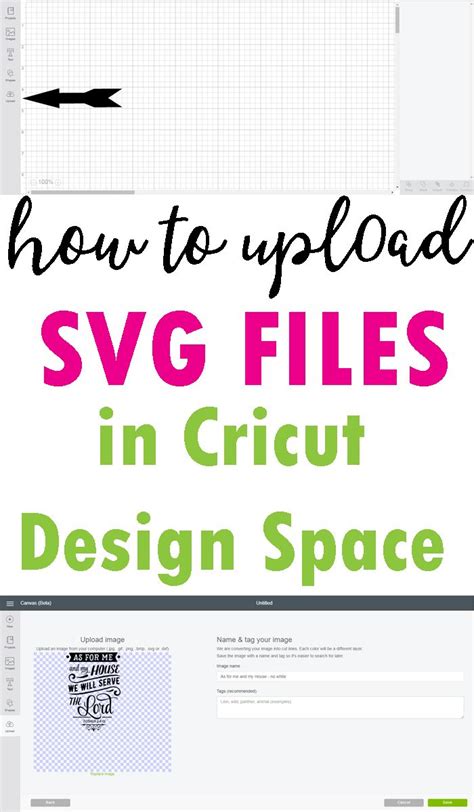 How to Upload SVG Files or Images in Cricut Design Space | Cricut tutorials, How to use cricut ...