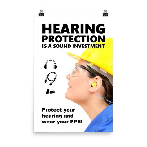 Hearing Protection Posters