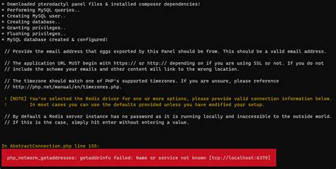 Getaddrinfo Failed · Issue 189 · Pterodactyl Installerpterodactyl