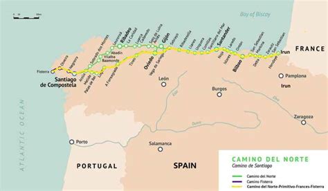 Camino De Santiago Daily Mileage