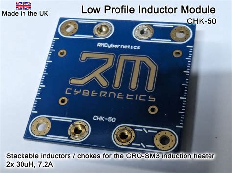 Low Profile Inductor - Custom Electronics, PWM Circuits, Induction Heating, and DIY Science Projects
