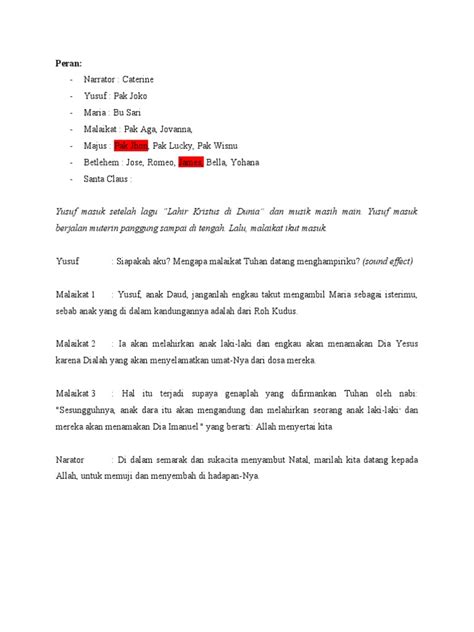 Script Monolog Natal Pdf