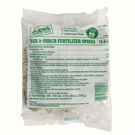 Tree Shrub Fertilizer Spikes