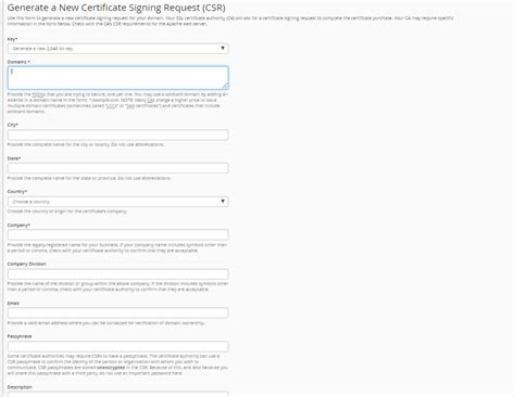 What Is Csr How To Generate Csr Code Using Cpanel Web Hosting