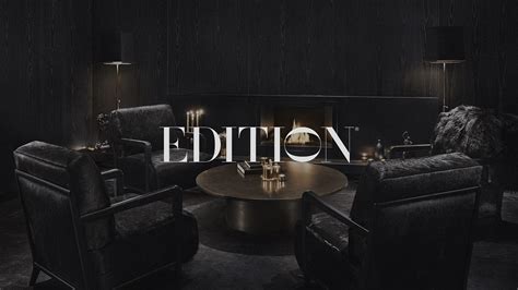 Edition Luxury Hotel Branding And Website Design Behance