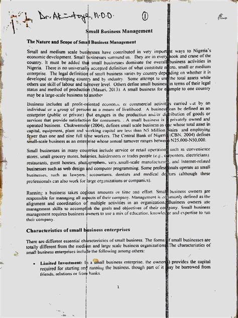 Evd Small Business Management Pdf Pdf