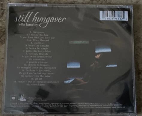 Ella Langley Still Hungover Brand New Sealed Ready To Ship £6714