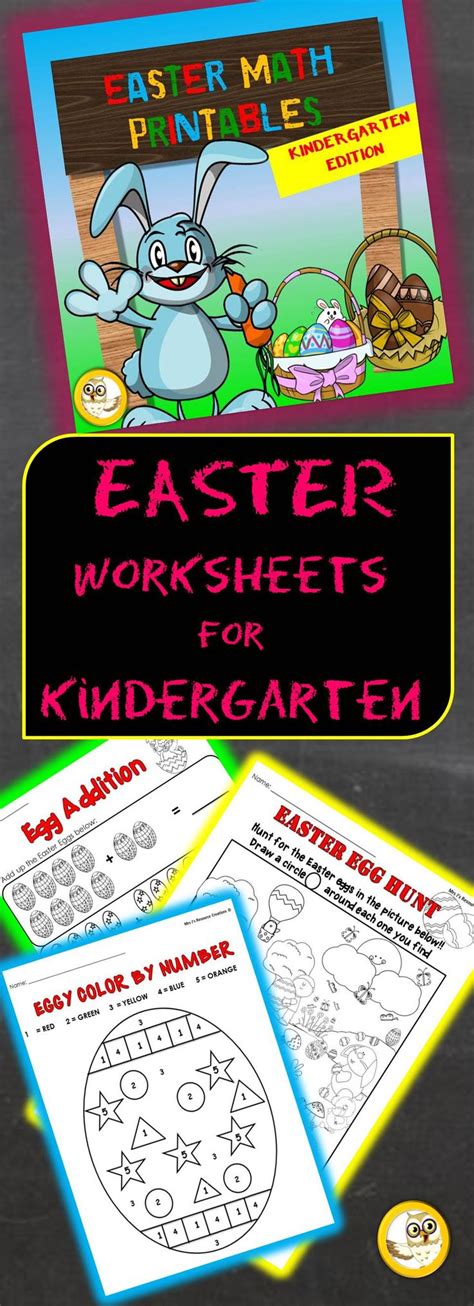 Kindergarten Easter Activity Easter Math Mystery Case Of The Egg Thief Easter Math Easter