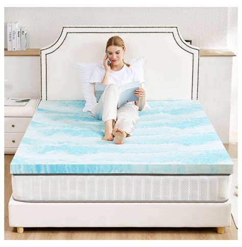 Mattress Topper Full Gel Memory Foam Mattress Topper Full Size For Back