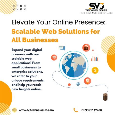 Svj Technologies On Linkedin Digitalpresence Webapplications