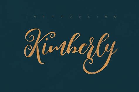 Kimberly Script Font Script And Handwritten Decorative Ft Script